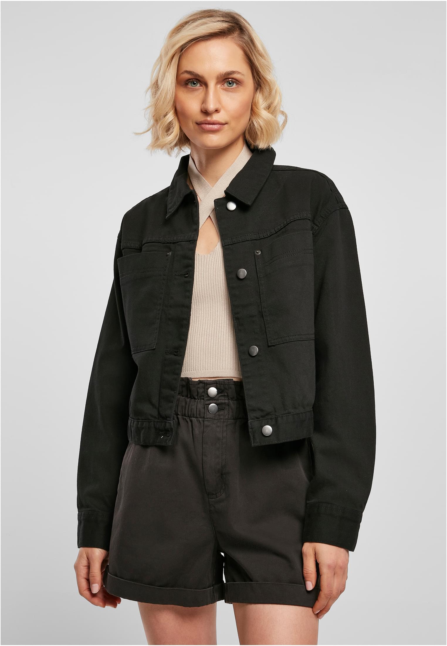 UC Short Boxy Worker Jacket för Dam | Workout Brands