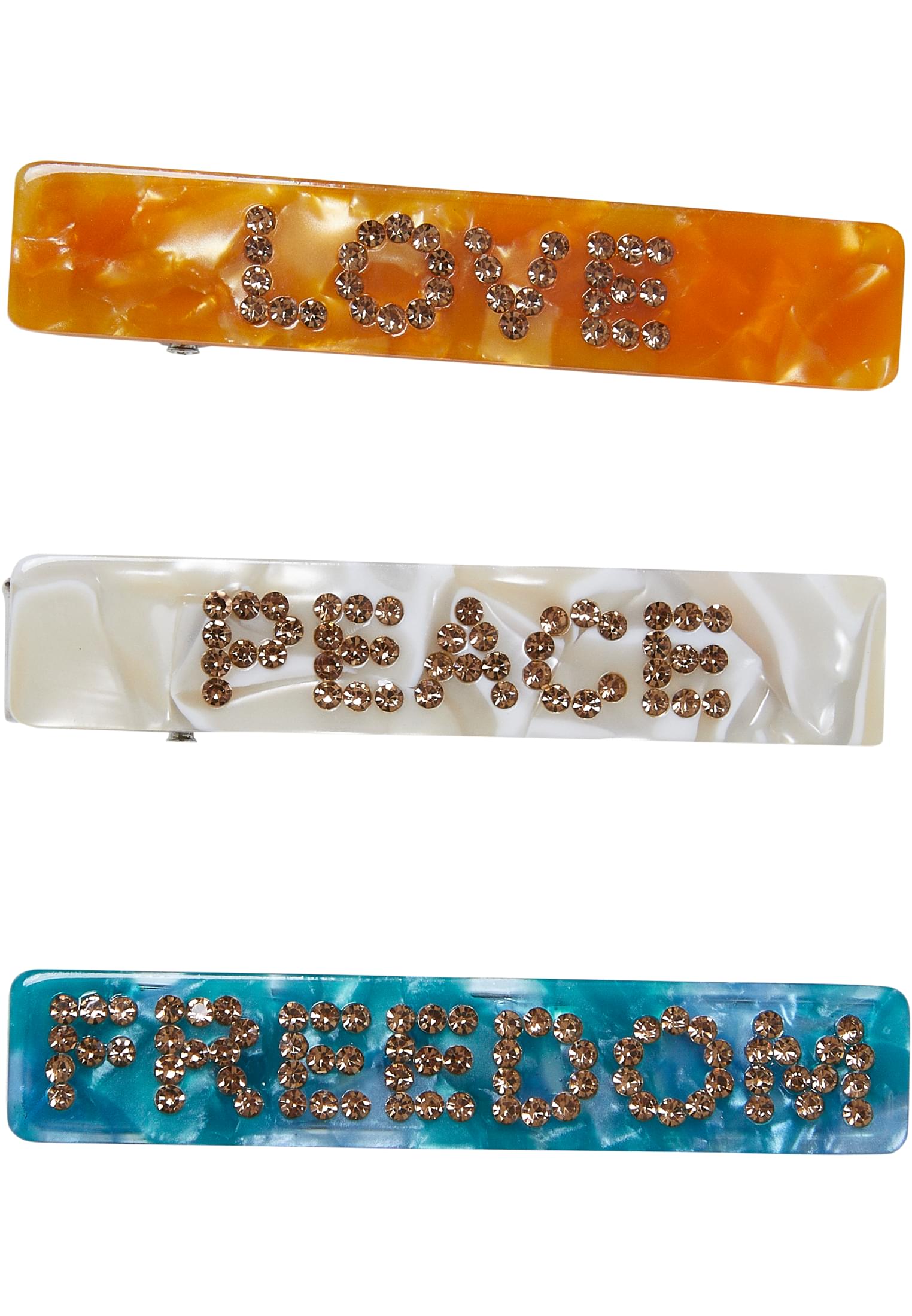UC Statement Hair Clips 3-Pack
